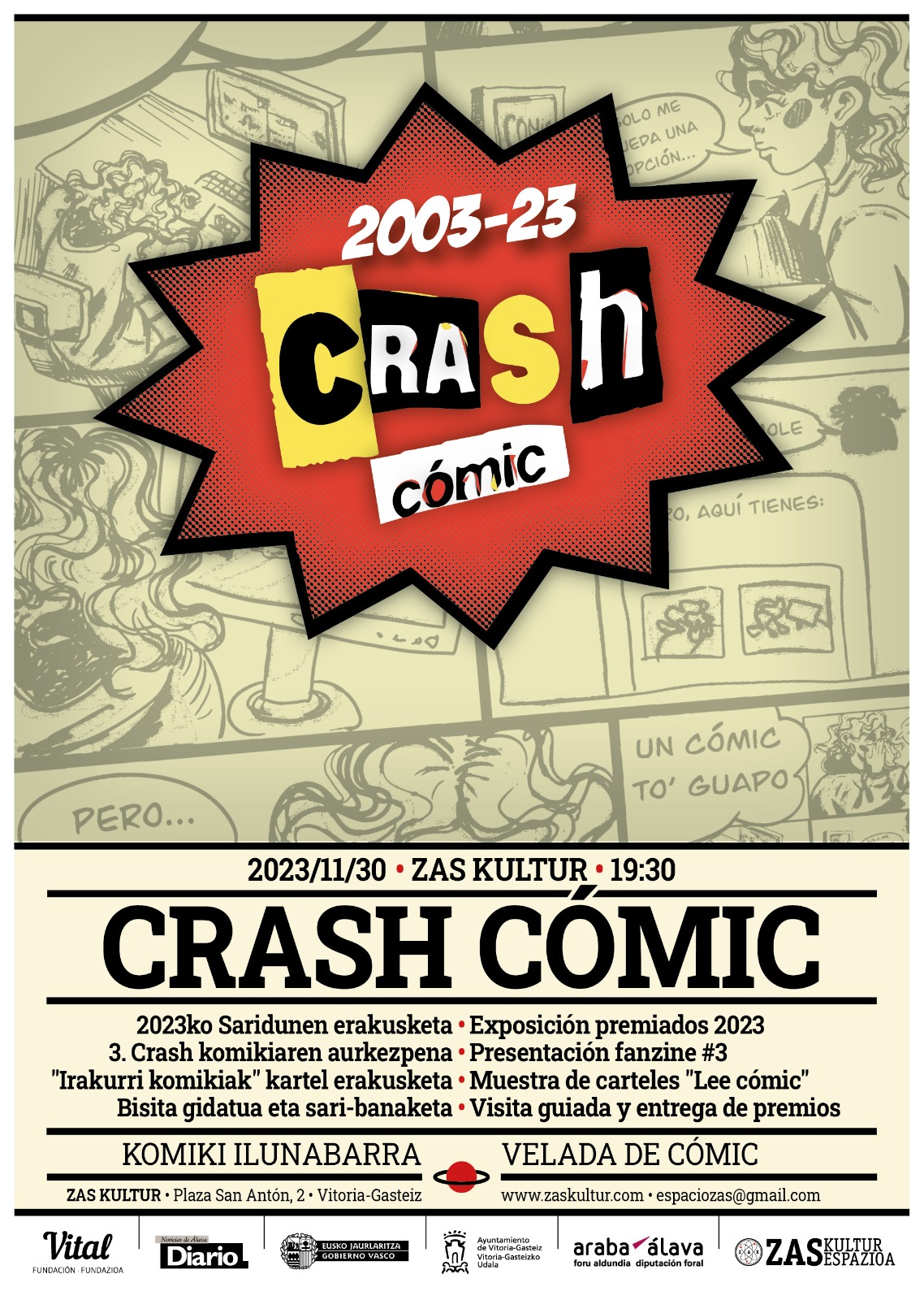 Crash Comic 2023 – Zas Espazioa